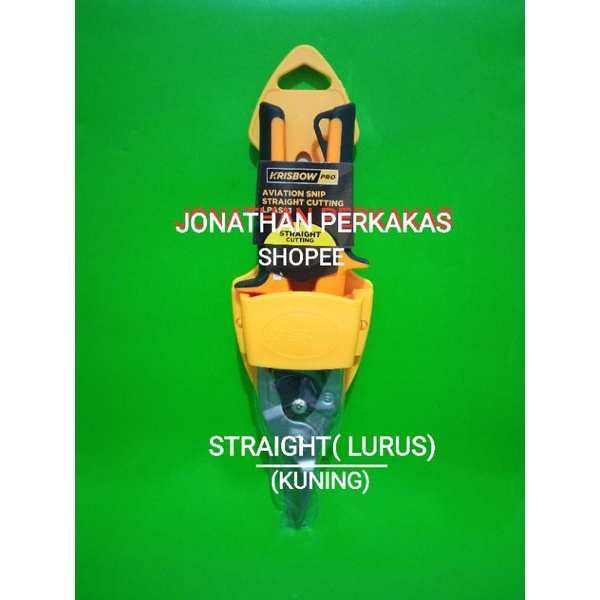 Jual gunting krisbow lurus/gunting baja ringan krisbow straight/gunting ...