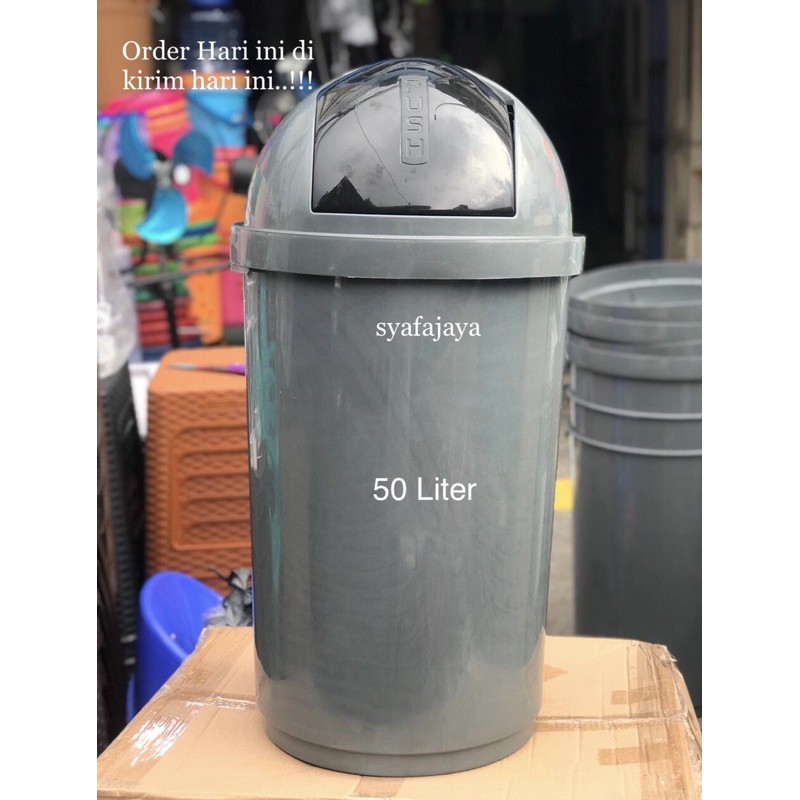 Jual Tempat Sampah 50 Liter / Tong Sampah / Tempat Sampah Goyang ...