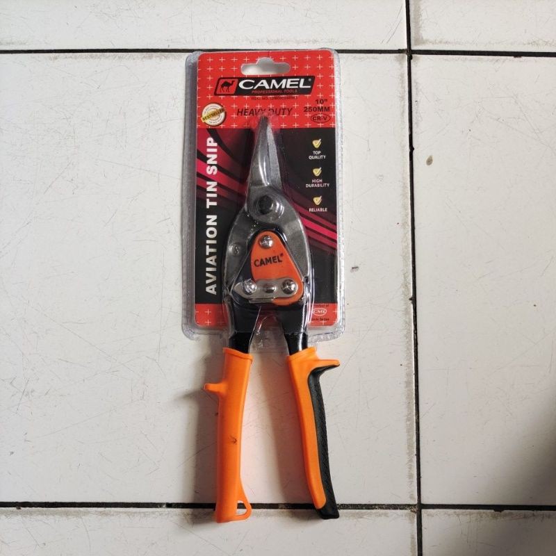 Jual Camel gunting baja ringan heavy duty 10" / Camel gunting holo ...