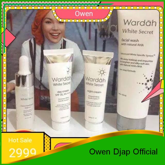 Jual Paket Wardah white secret mini(Wardah makeups original) | Shopee ...