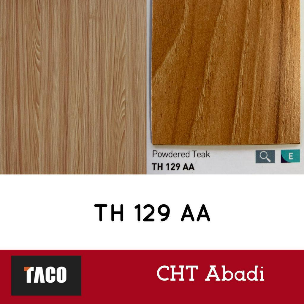 Jual TACO HPL Powdered Teak TH 129 AA (HARGA BELUM TERMASUK ONGKIR ...
