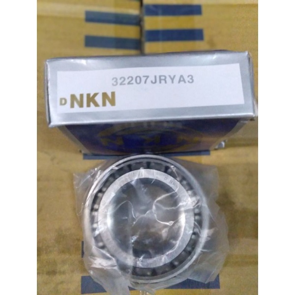 Jual ORI NKN BEARING LAHER TAPERED RODA DEPAN PS 32207 JRYA3 | Shopee ...