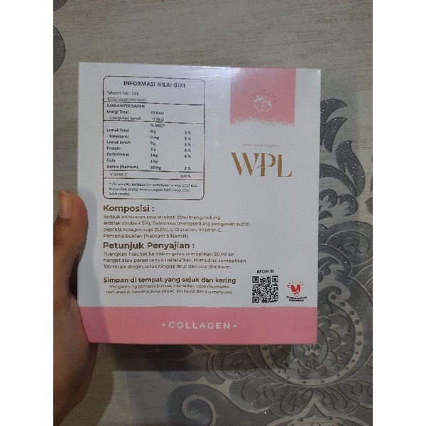 Jual Collagen Drink WPL | Shopee Indonesia