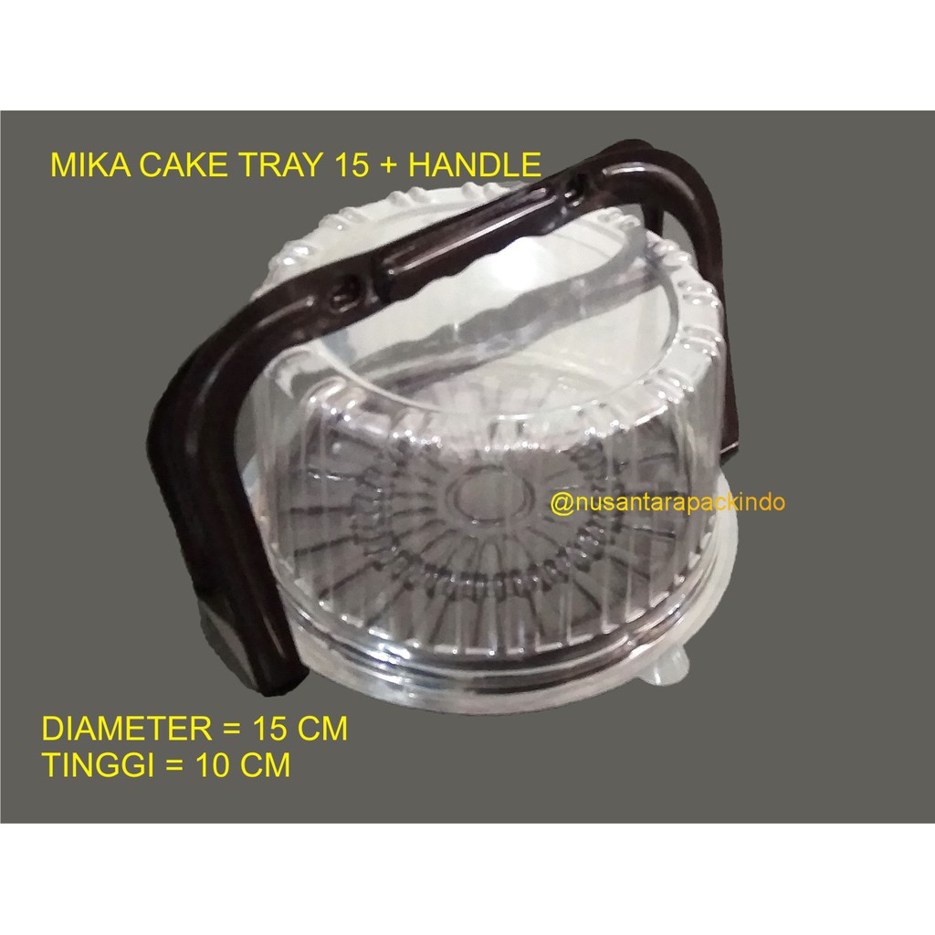 Jual Mika Ss Cake Tray 15 Handle (10 Pcs) | Shopee Indonesia