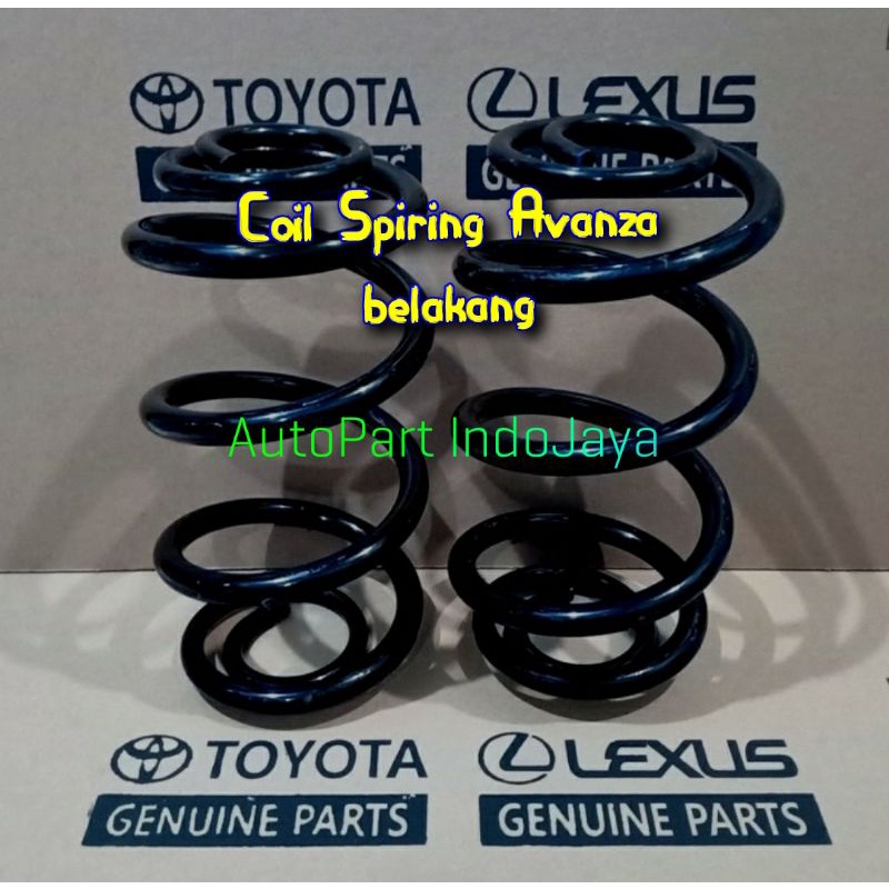 Jual Coil spring per keong AVANZA XENIA Belakang original harga 1 set ...