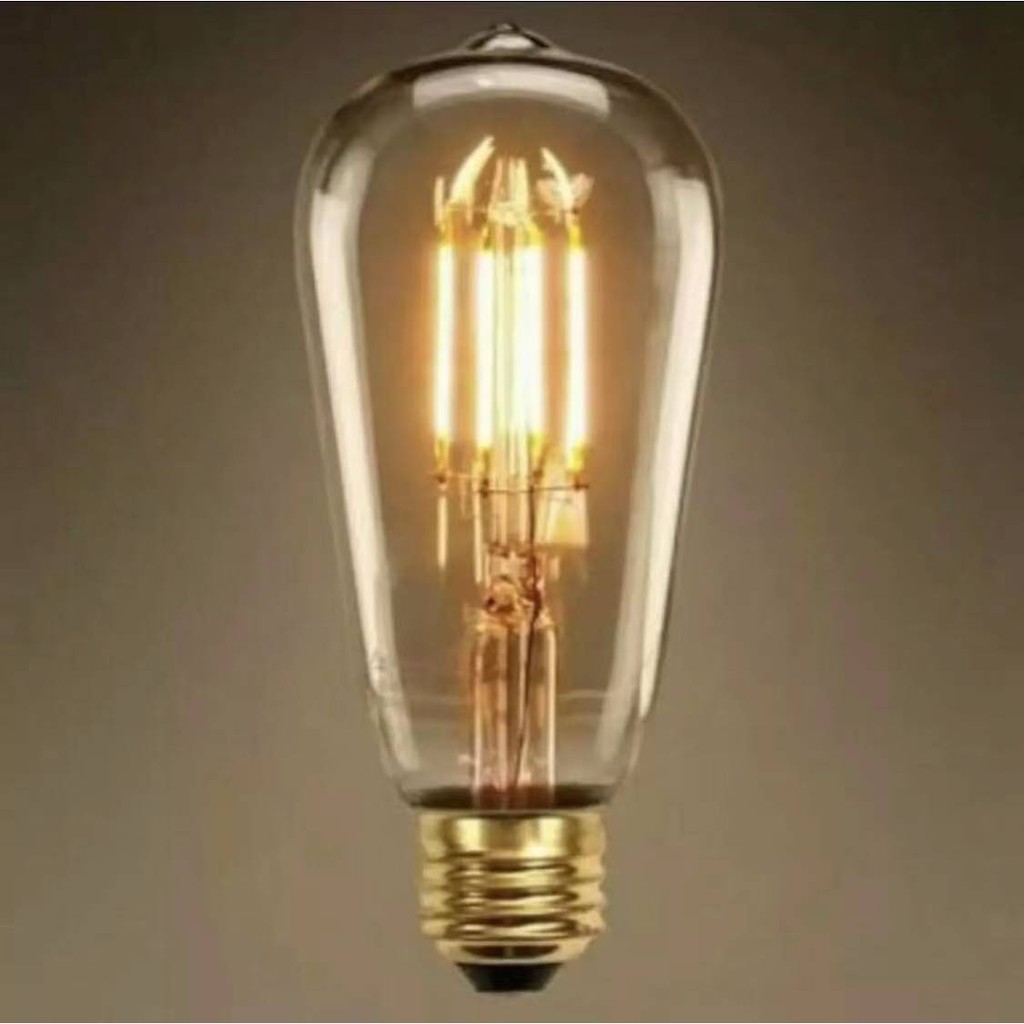 Jual LAMPU LED FILAMEN 4 WATT EDISON 4W ST64 G45 2WATT FILAMENT LED ...