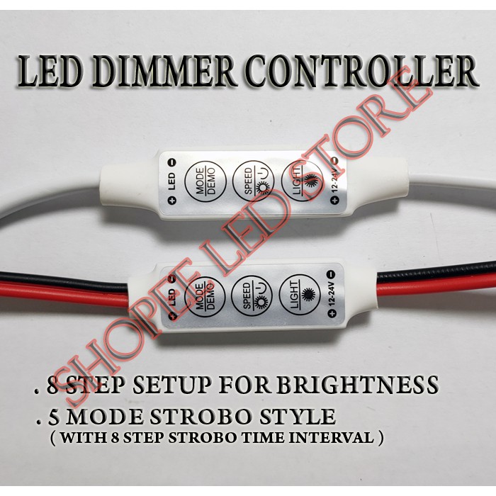 Jual HARGA PERKENALAN.... !!! DIMMER CONTOLER 6A 12V 24V HPL LED DRIVER ...