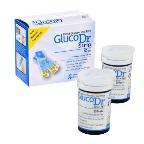 Jual Strip Stik Gula Darah Glucosa Gluco Dr AGM 2100 BioSensor isi 50 ...