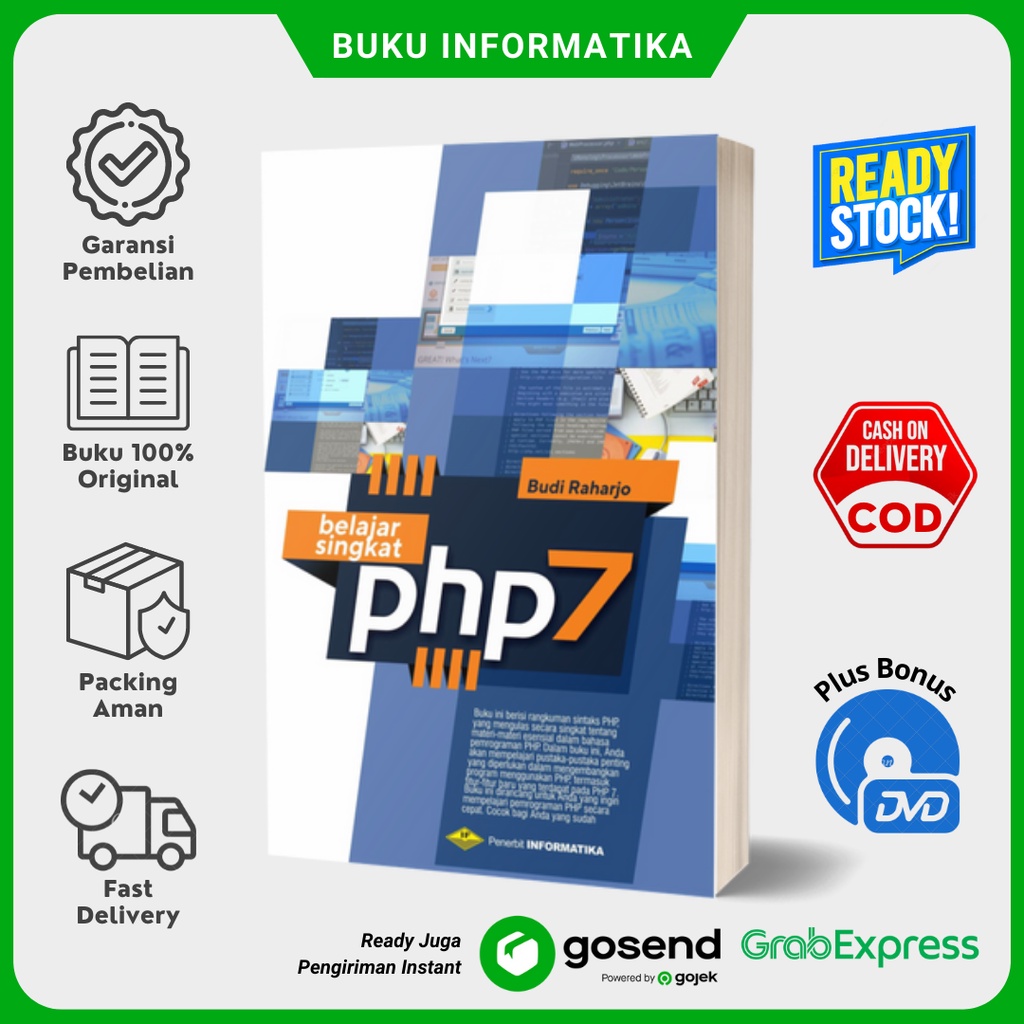 Jual Buku Belajar Singkat Php 7 + Bonus CD | Shopee Indonesia