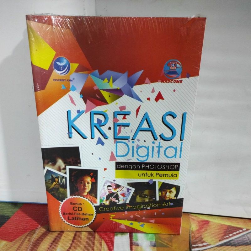Jual Buku Kreasi Digital Dengan Photoshop Untuk Pemula Bonus CD File Latihan Original | Shopee ...