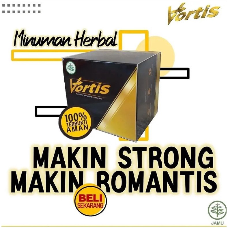 Jual VORTIS 100% ORIGINAL (1 box isi 5 sachet) | Shopee Indonesia