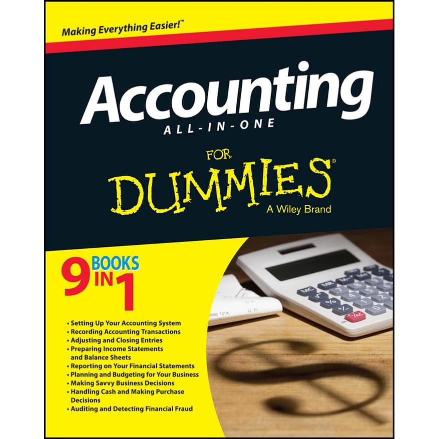 Jual Buku accounting all in one For Dummies By epstein - HARDCOVER | Shopee Indonesia