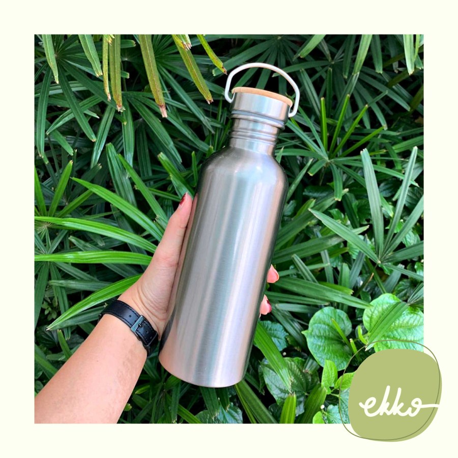 Jual Stainless Steel Water Bottle 1000ml / Botol Minum (DUPE KLEAN ...