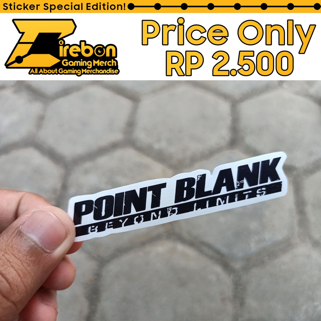 Jual Sticker Stiker Point Blank Beyond Limits | Shopee Indonesia