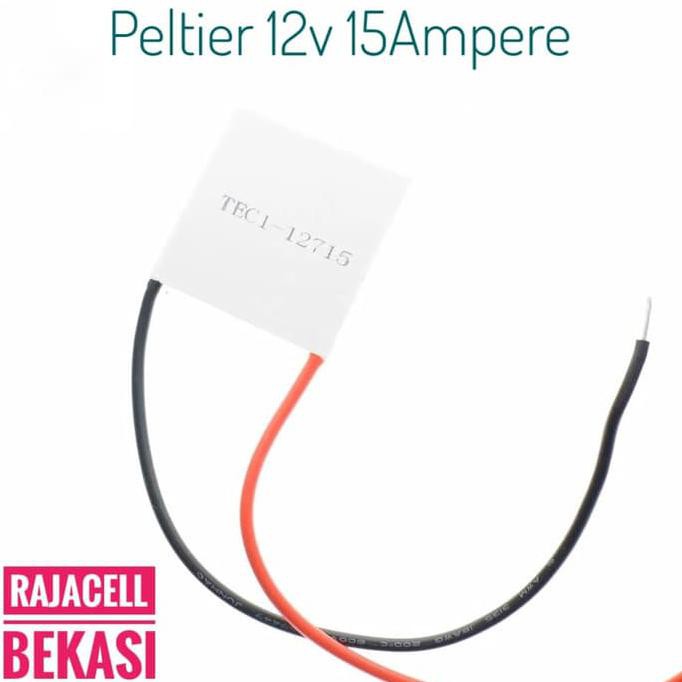 Jual Peltier TEC1 12715 12V 15A 40x40 Thermoelectric Cooler Pertir Cooler | Shopee Indonesia