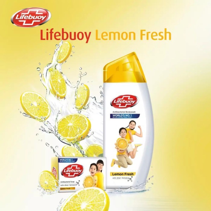 Jual S201Qs Lifebuoy Bodywash Lemon 900 Ml / Sabun Cair Lifeboy Kuning ...