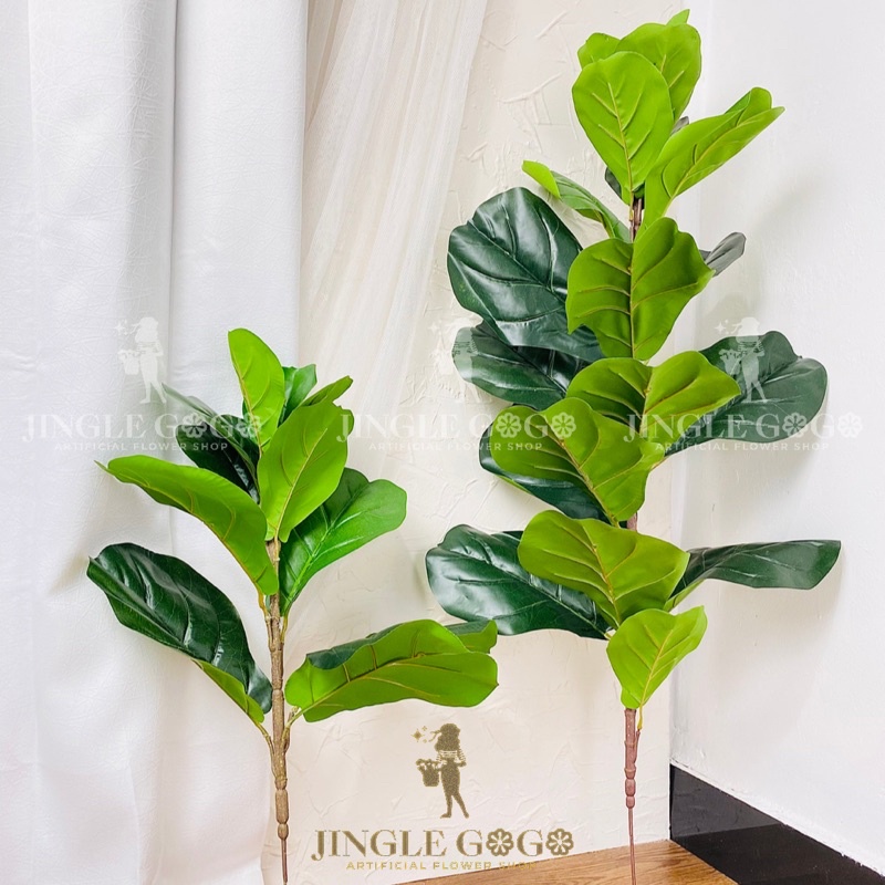 Jual Daun Ketapang Lebar Hiasan Rangkaian Tanaman Artificial Real Touch ...