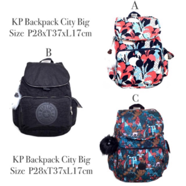 Jual Kipling Backpack City Big | Shopee Indonesia