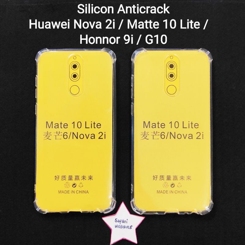Jual Huawei Nova 2i / Matte 10 Lite / Honor 9i / G6 Silicon Anticrack (COD) | Shopee Indonesia