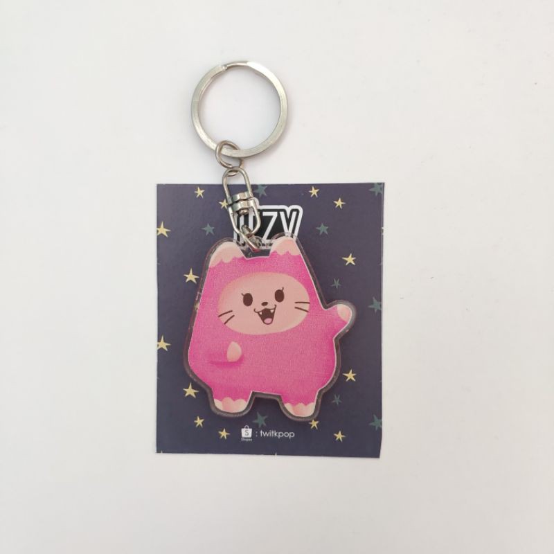 Jual [READY] ITZY Line Friends Acrylic Keyring Keychain WDZY Yeji Lia ...