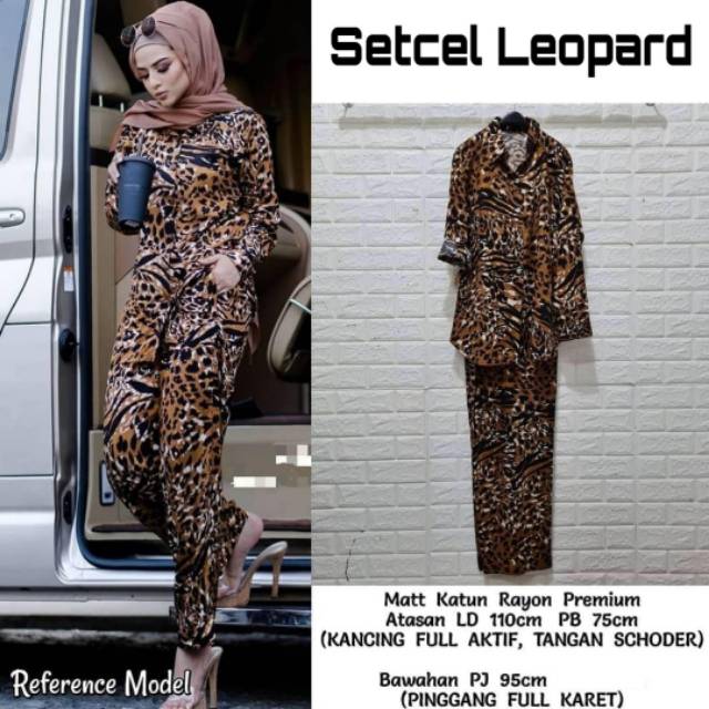Jual Setcel Leopard | Shopee Indonesia