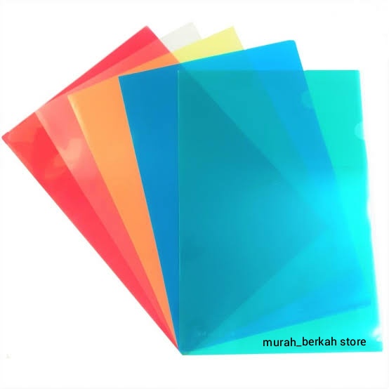 Jual MAP PLASTIK FOLIO L Warna warni MURAH(/PCS) | Shopee Indonesia