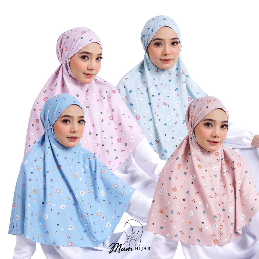 Jual Mum Hijab Bergo Lasercut Motif Shanum Mumhijab / Bergo Lasercut ...