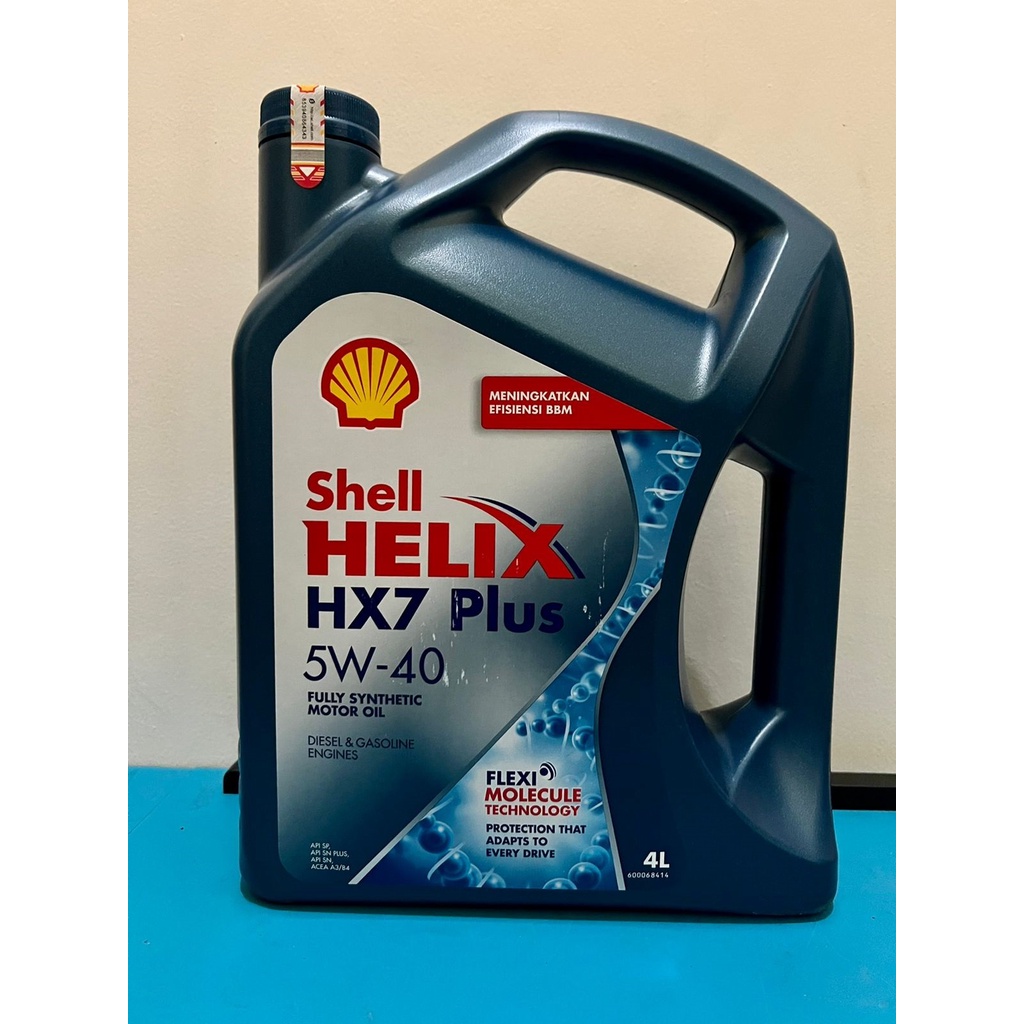 Jual SHELL HELIX HX7 Plus SAE 5W-40 Mobil Bensin | Shopee Indonesia