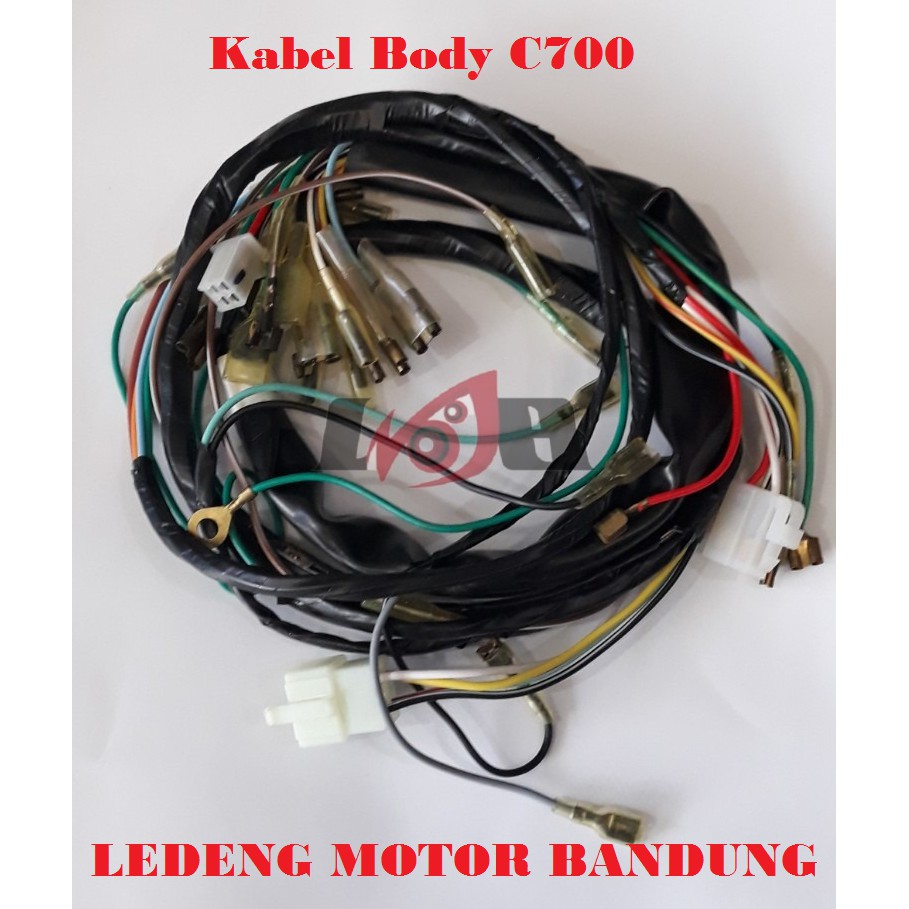 Jual Body Set Kabel Bodi Assy Motor Tua C700 lokal | Shopee Indonesia