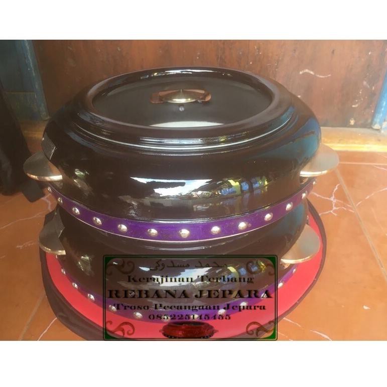 Jual Rebana Hadrah Terbang Hadroh Polos Jepara 1 pc (KODE 0338 ...
