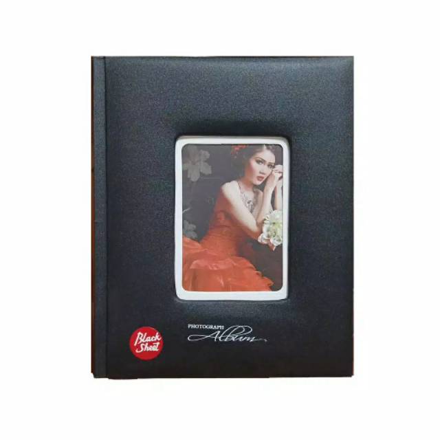 Jual Foto Album Magnetik Black Sheet Exclusive uk 2R, 3R, 4R, 5R, 6R ...