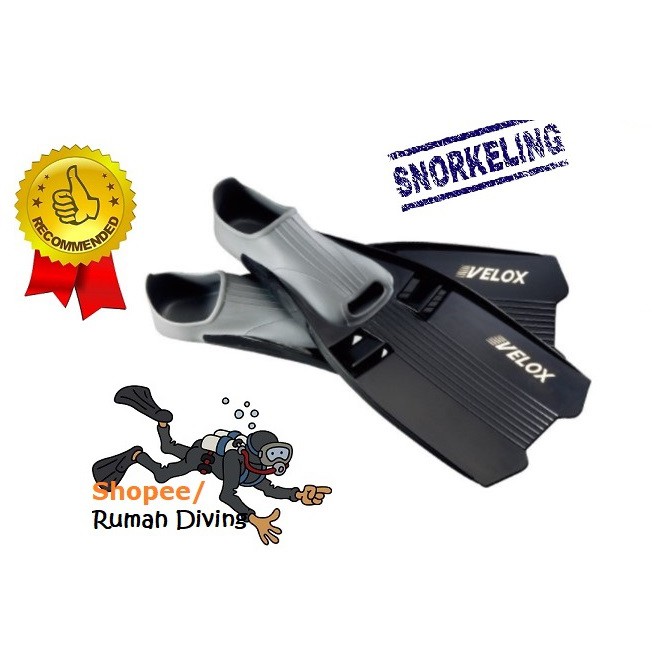 Jual Sepatu Kaki Katak Bebek Renang Selam Fin Scuba Diving Snorkeling Spearfishing Full Foot ...
