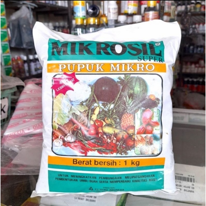 Jual pupuk mikro mikrosil super 1kg | Shopee Indonesia