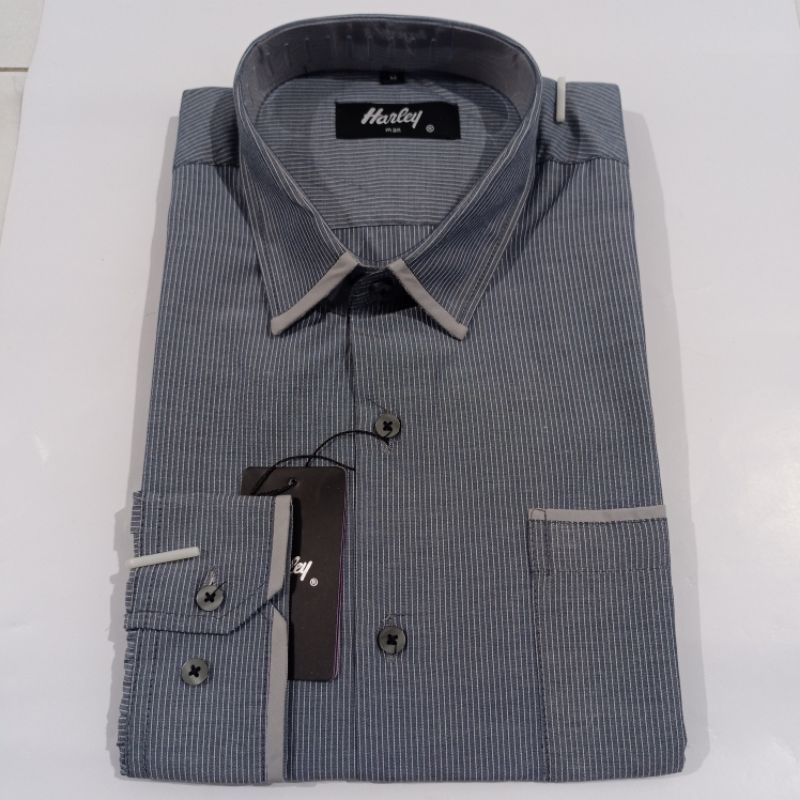 Jual Kemeja kantor HARLEY lengan panjang | Shopee Indonesia Jual Kemeja kantor HARLEY lengan panjang | Shopee Indonesia
