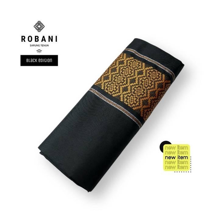 Jual Robani Sarung Black Limited Edition | Shopee Indonesia