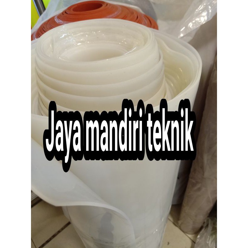 Jual karet silicon lembaran tebal 2 mm x 1 meter x 1 meter | Shopee Indonesia