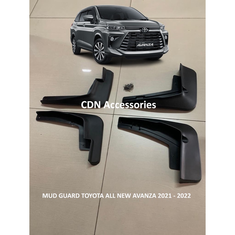 Jual Mud Guard Avanza 2022/Mudguard All New Avanza/Karpet Lumpur All ...