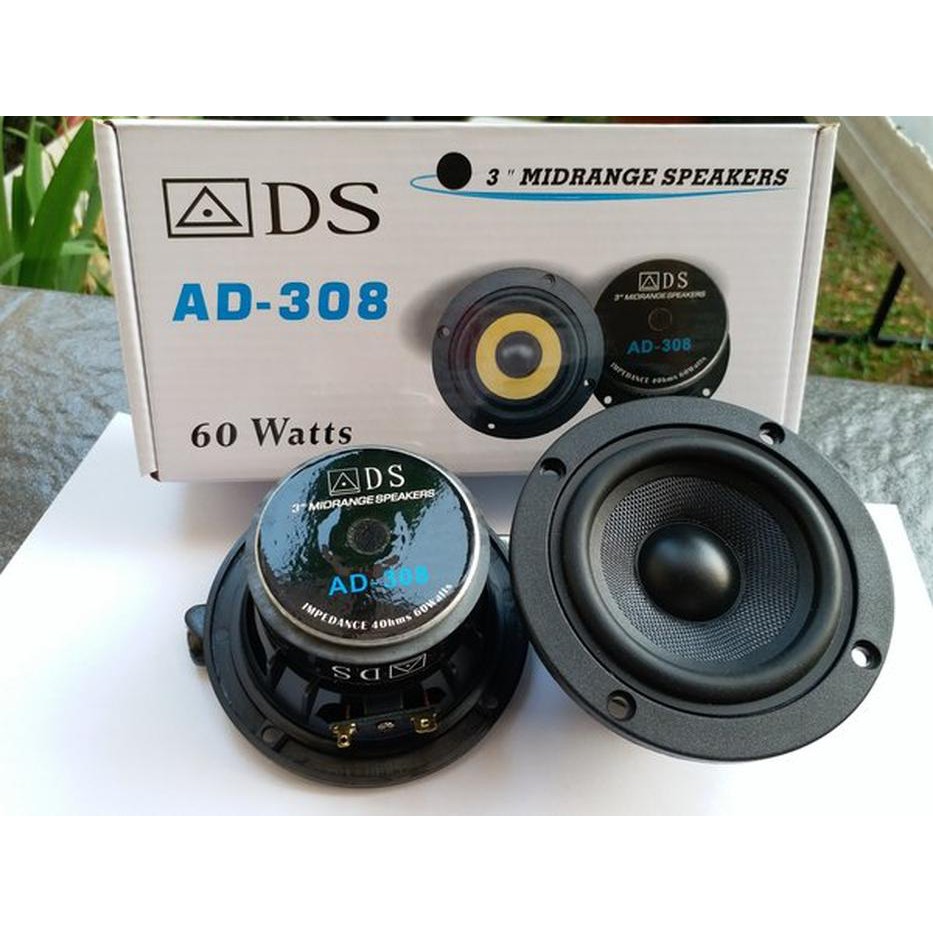 Jual Midrange ADS 3inch AD 308 Mid Range ADS 3 inch AD-308 limited sto | Shopee Indonesia