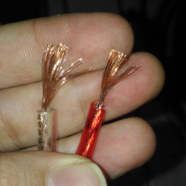 Jual Kabel listrik transparan 2x80mm harga per Meter kabel Audio ...