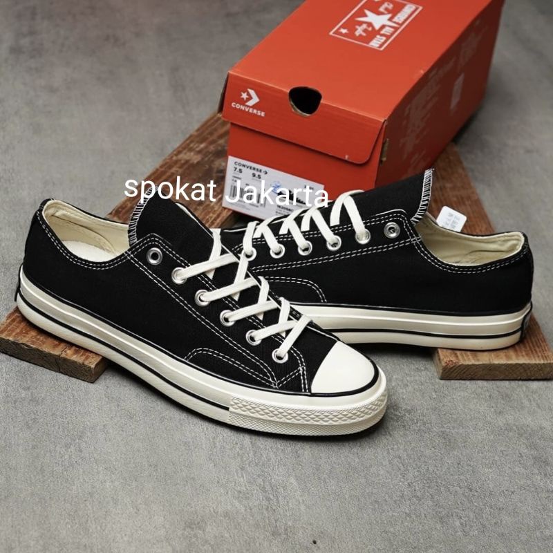 Jual Sepatu Converse Allstar 70s Black Low BNIB Made in vietnam ...