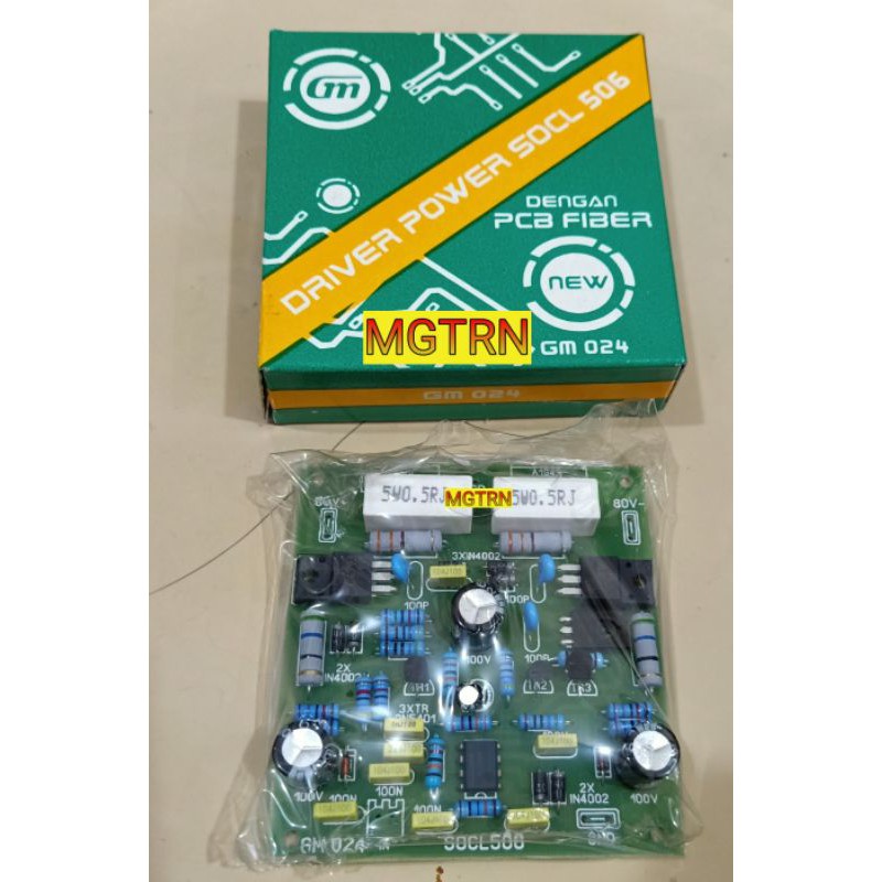 Jual Kit Power Amplifier Mono Super OCL/S OCL/SOCL 506 GM 024 {Driver ...