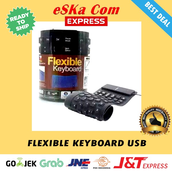 Jual FLEXIBLE KEYBOARD MINI USB | Shopee Indonesia