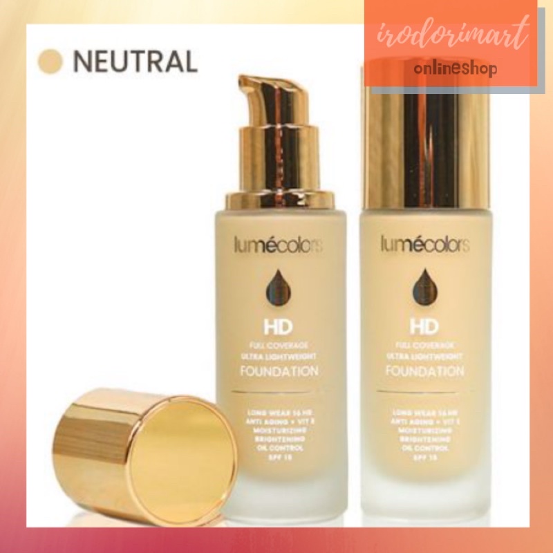 Jual Lumecolors HD Foundation Shade Neutral | Foundation Lumecolors ...