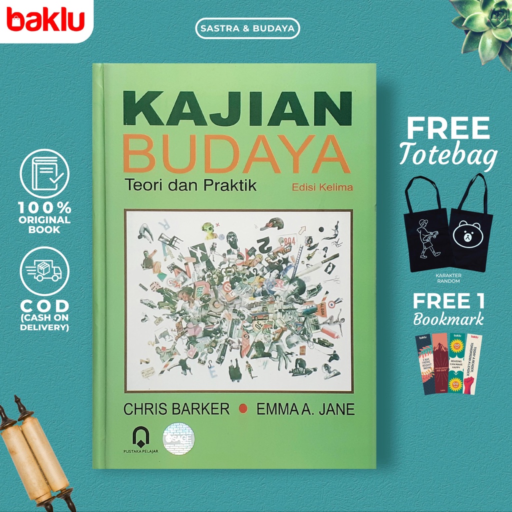 Jual Buku Kajian Budaya Teori Dan Praktek Edisi Kelima Pustaka