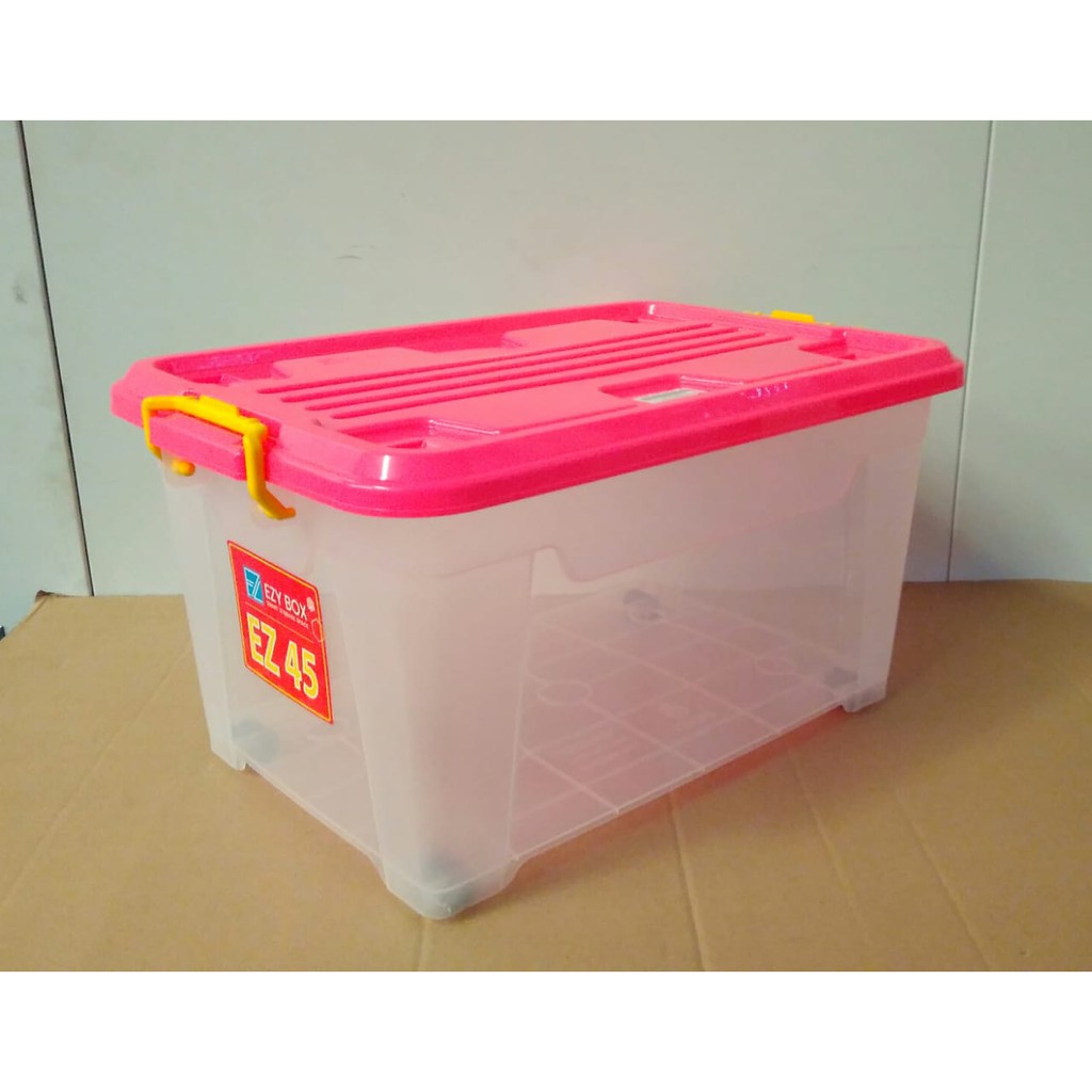 Jual Ezy Box Container Box Plastik 45 Liter, 52 Liter, 75 Liter Kotak ...
