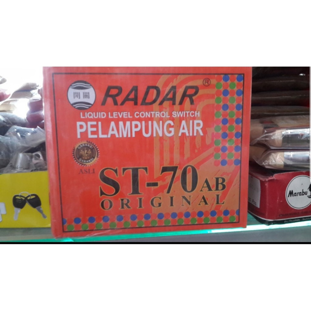 Jual Radar ST 70 Pelampung Air Otomatis Toren Tangki Torrent Orange ST ...