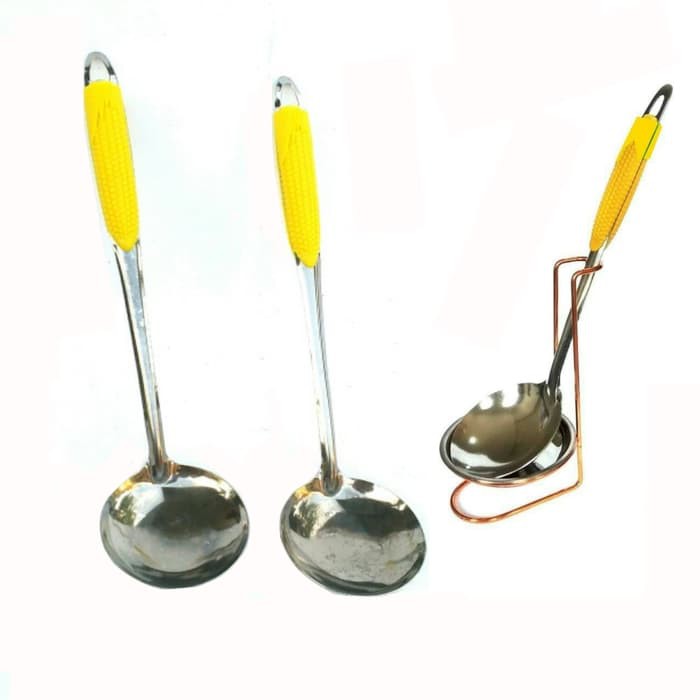 Jual Sendok Sup Stainless - Sendok Kuah Motif Jagung - Irus Jagung ...