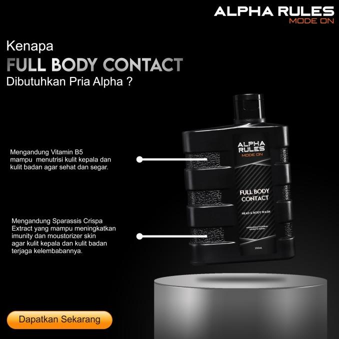 Jual Alpha Rules Full Body Contact - Body Wash & Shampoo 250 ml ...