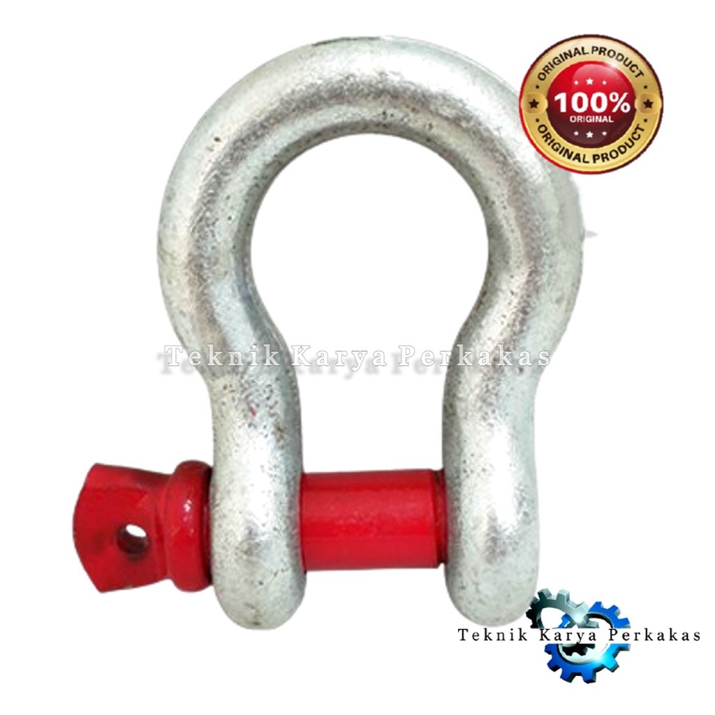 Jual Bow Shackle Omega 2 - 8 1/2 TON POWERTEC Segel Screw Pin | Shopee ...