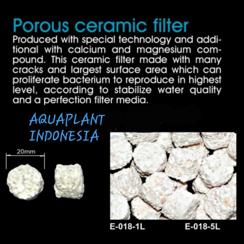 Jual Super Porous Bio Ceramic Filter Size Big ( Rumah Bakteri ...